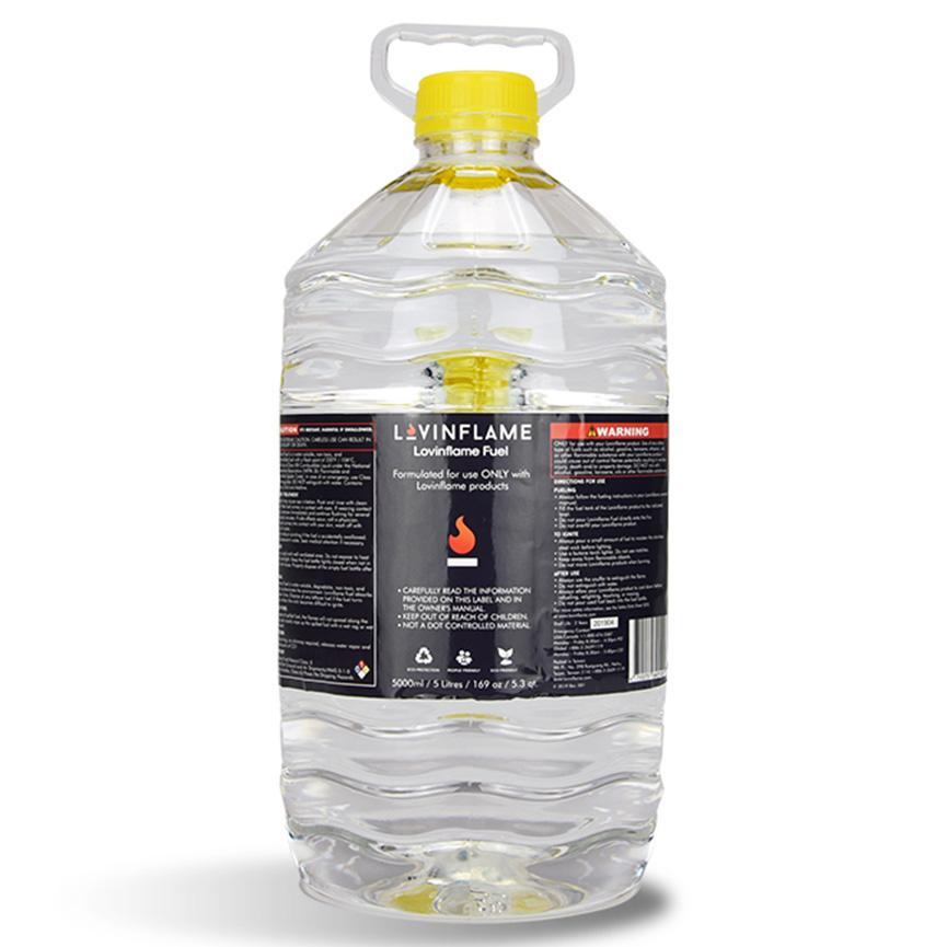Water-Soluble Lovinflame Fuel - 5L | No Ethanol, Non-Toxic Fuel ...